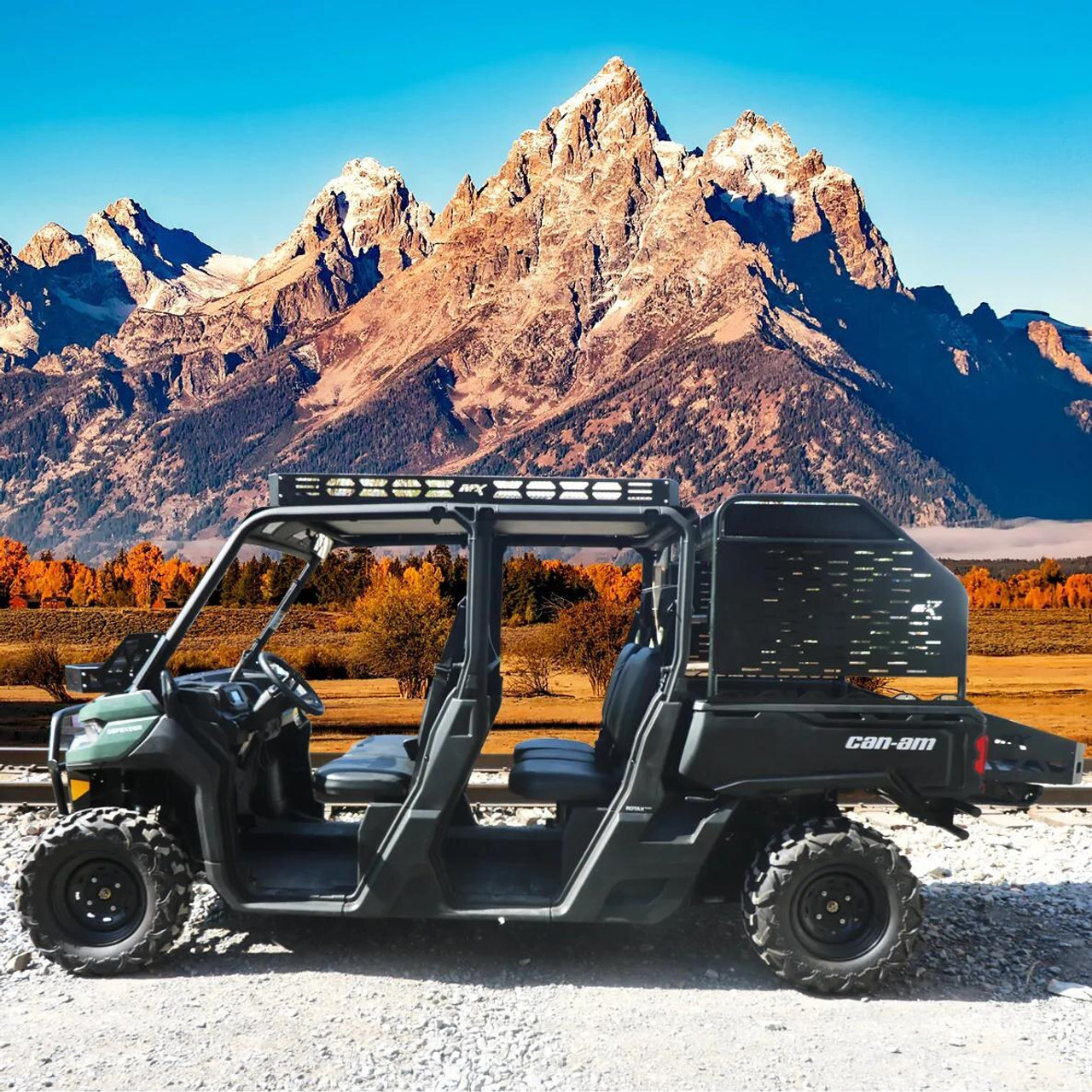Buy Afx Motorsports Can Am Defender Roof Rack 4 Seater At Utv Source