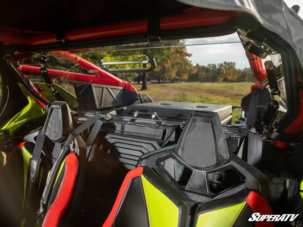 Buy SuperATV Polaris RZR Pro R Rear Vented Windshield at UTV Source ...