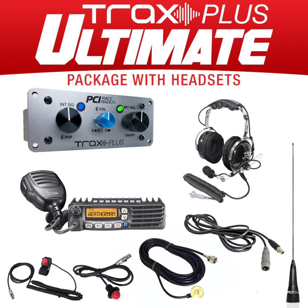Buy PCI Race Radios Trax Plus Ultimate Package | Intercom, Radio and ...