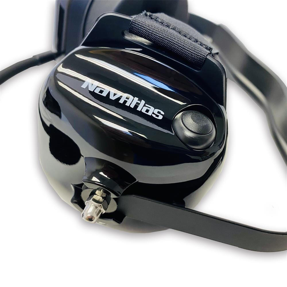 Buy NavAtlas Premium Stereo Behind the Head Off-Road Headset w/ VOX Mic ...