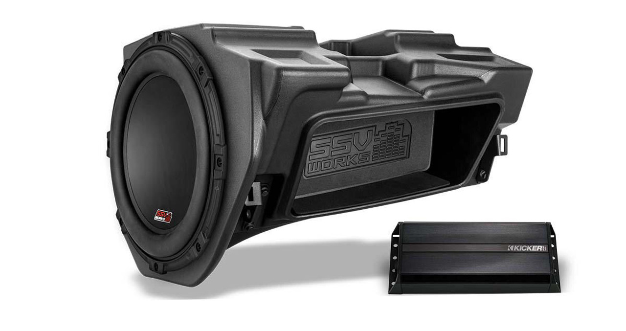 Buy Ssv Works Polaris Rzr Kicker Ride Command 10in Subwoofer Plug And