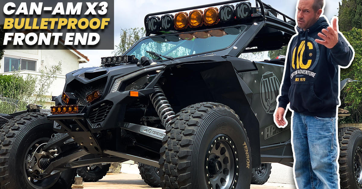 Can-Am X3 Bullet Proof Front End - UTV Source