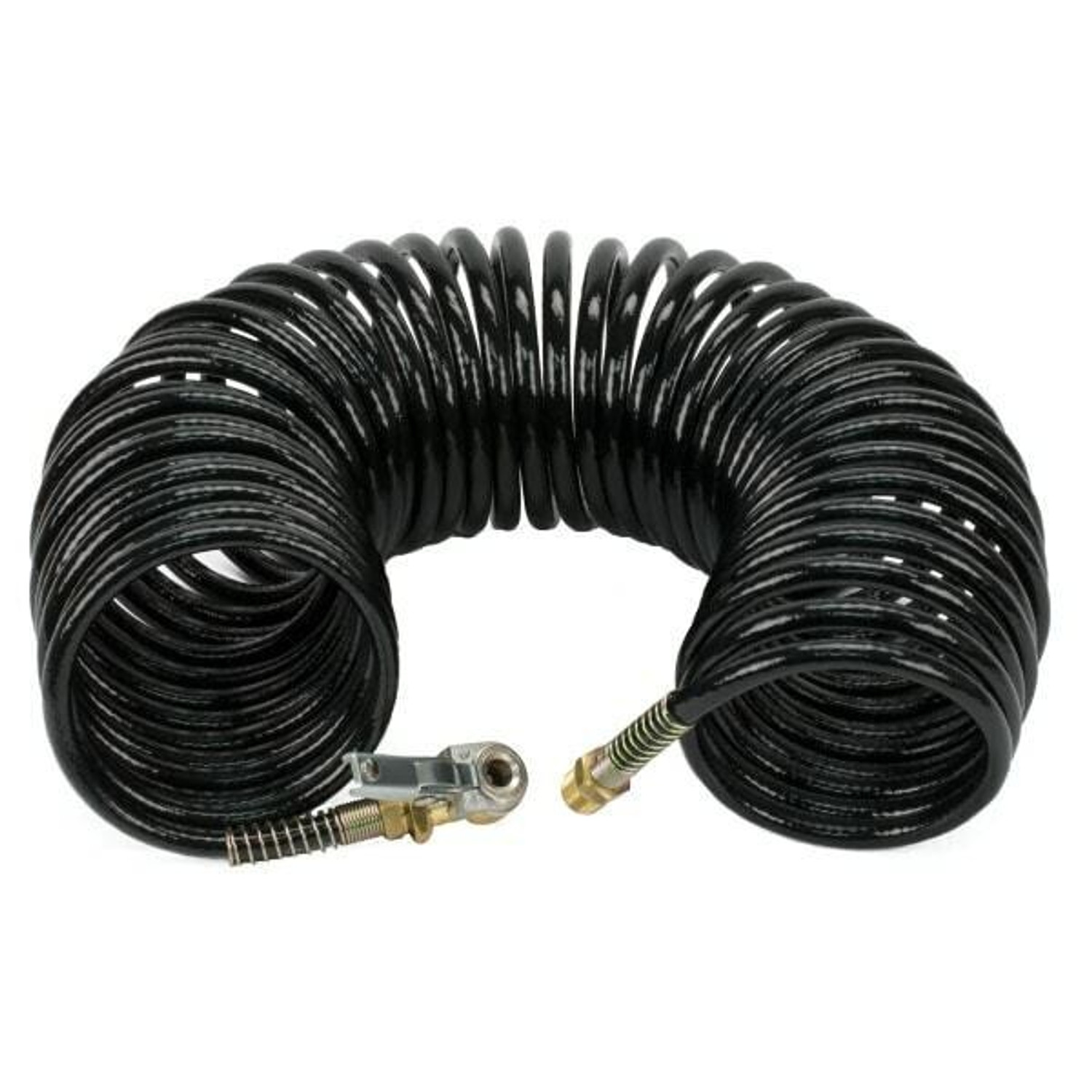 Air compressor extension hose store
