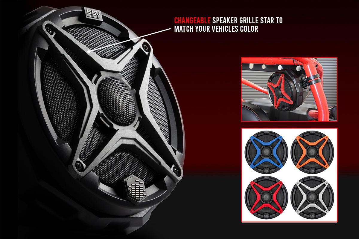 SSV Works Polaris Ranger XP1000 SSV Audio-Syste - S0069449
