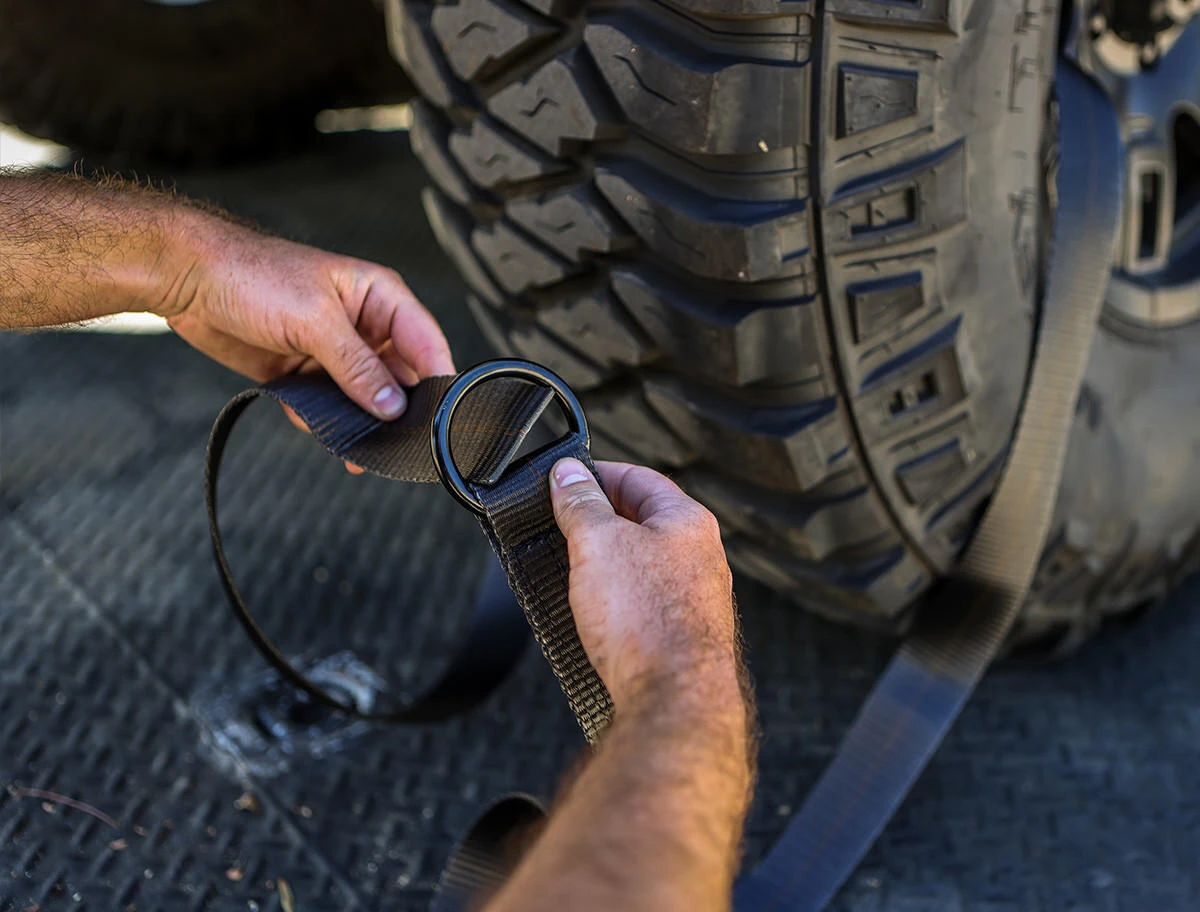 SpeedStrap Heavy Duty Through The Wheel Tie Down Kit