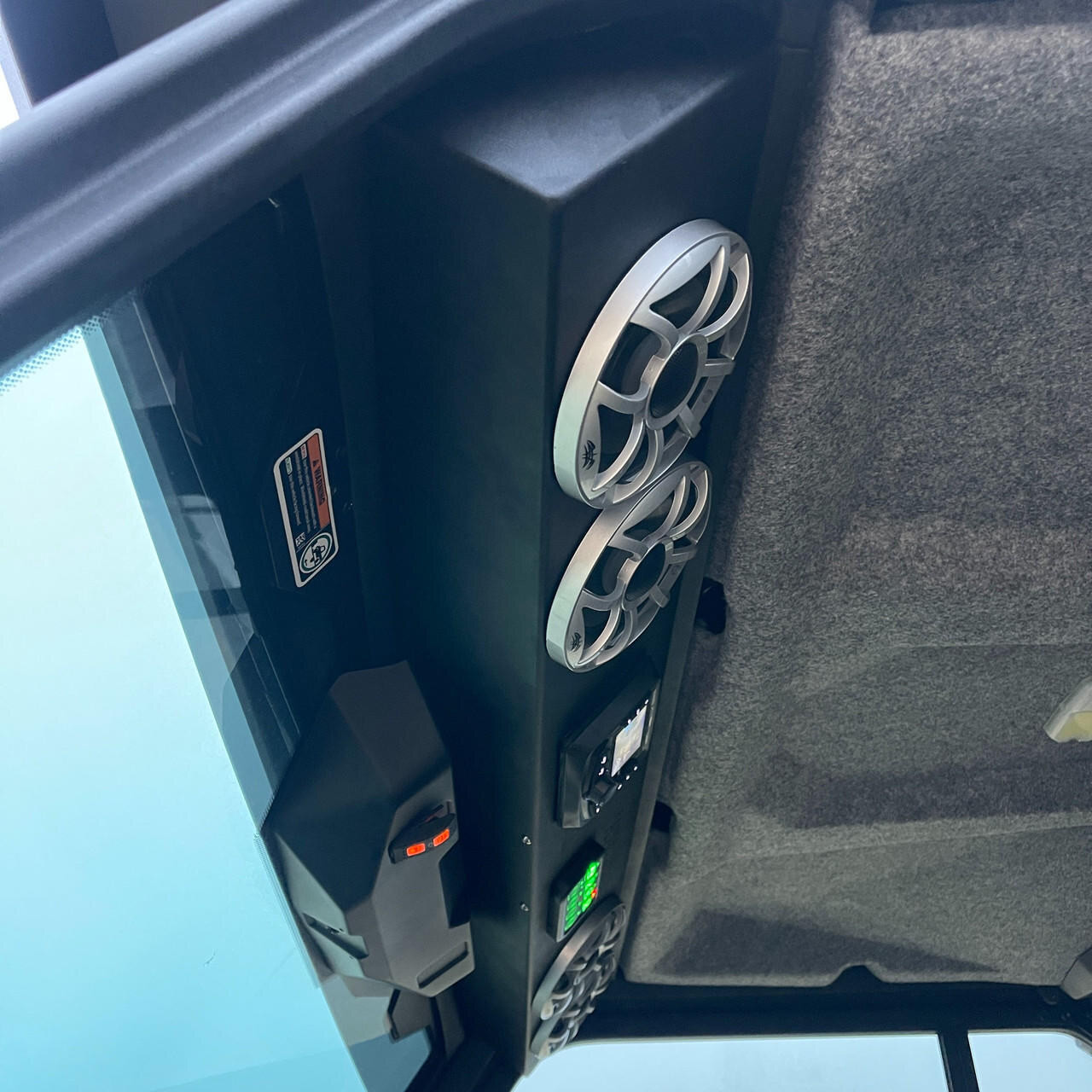 Ranch Armor Can-Am Defender Overhead Audio / Speaker System