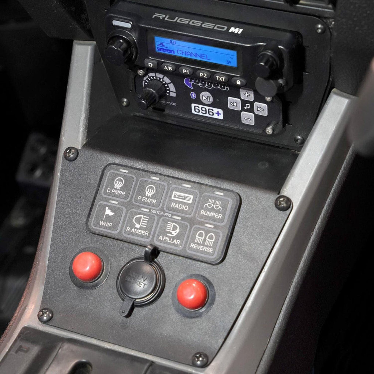 Rugged Radios Polaris Rzr Pro Xp Turbo R Pro R Dash Mount Radio And