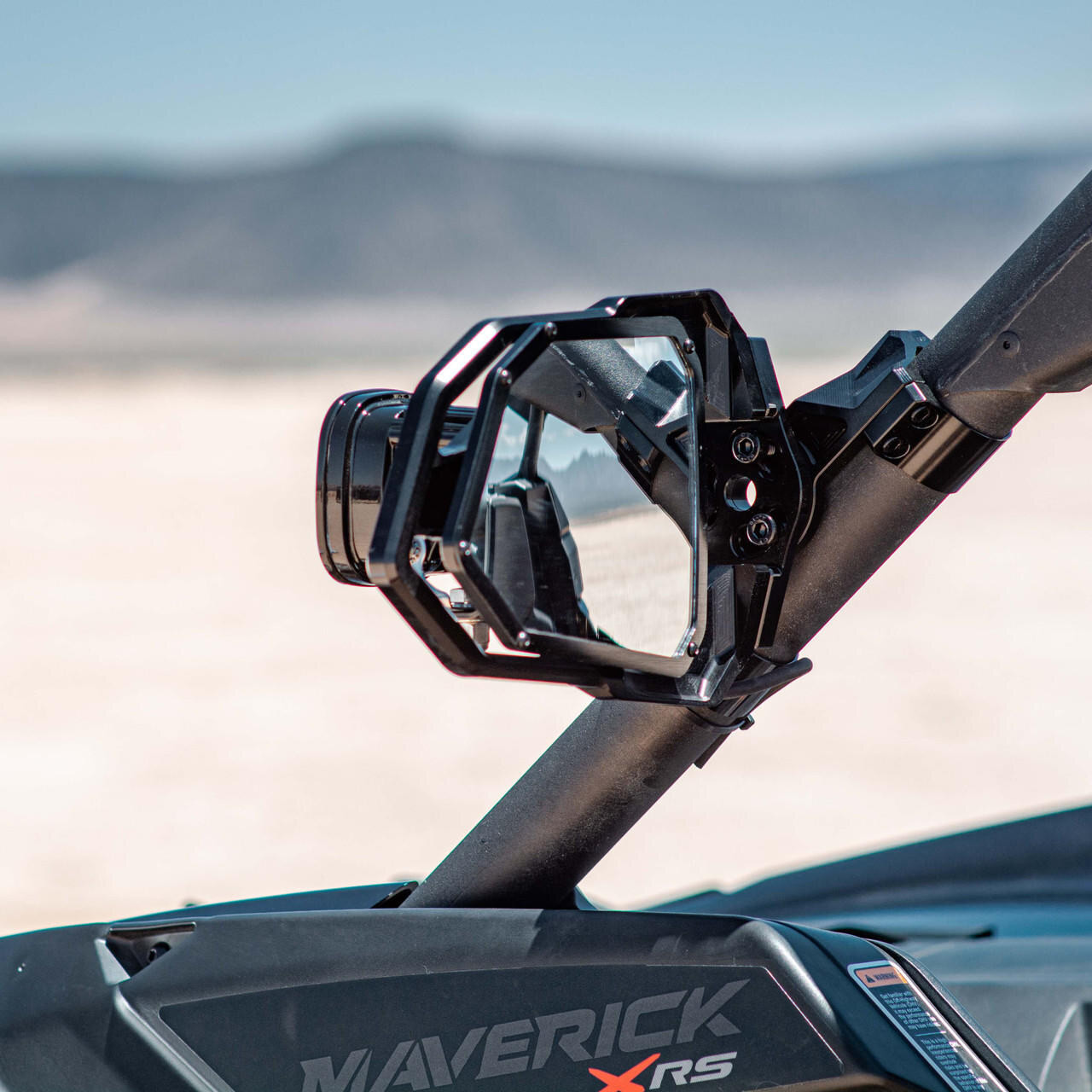 Chupacabra Offroad Cuero Race UTV Side Mirror Set (w/ LED