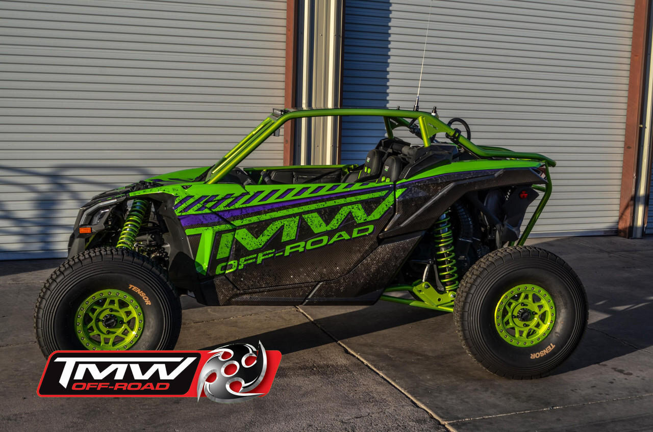 TMW Offroad Can-Am Maverick X3 Stealth Roll Cage (2-Seat) - STX3-2-CAGE ...