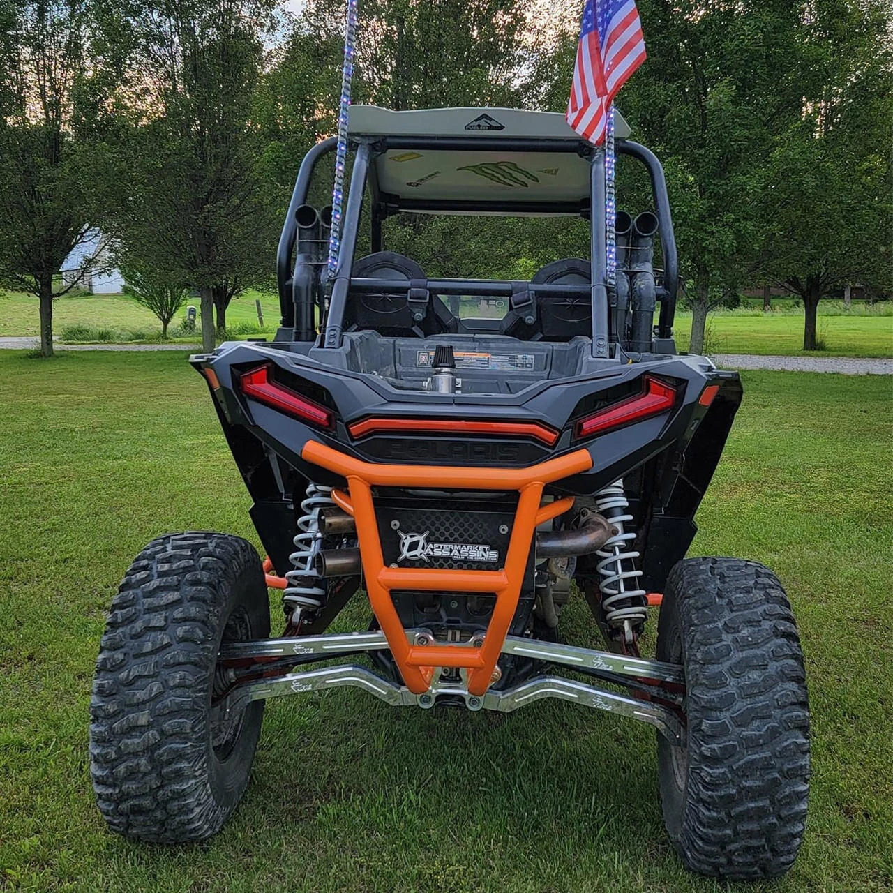 L&W Fab Polaris RZR XP 1000 / XP Turbo Race Style Rear