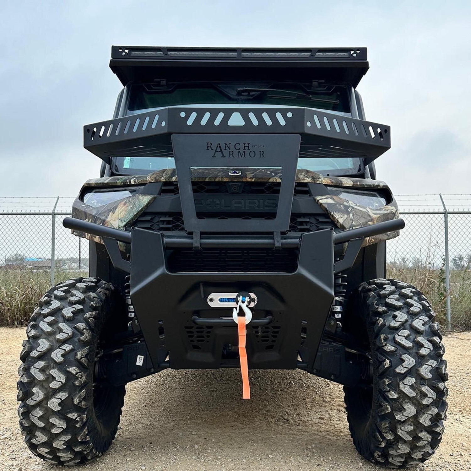 Ranch Armor Polaris Ranger Fullsize 1000 Front Hood Basket Pa13 Main