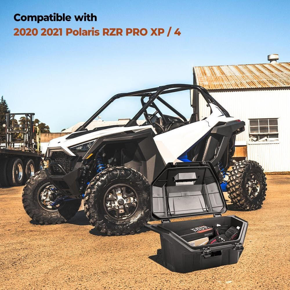 Kemimoto Polaris RZR Pro XP Storage Rear Cargo Box - B0113-04601BK