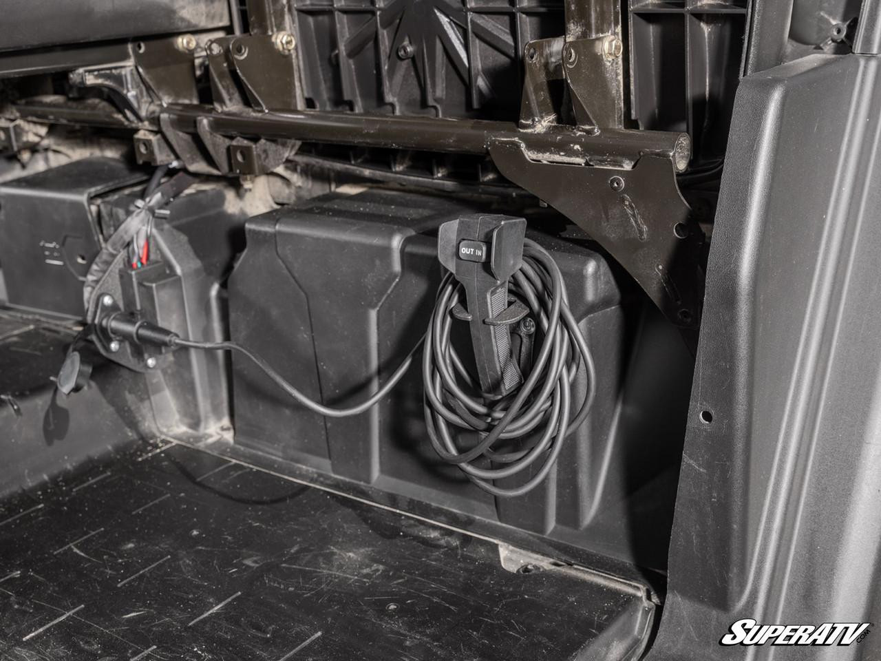 SuperATV Can-Am Defender Bed Winch - BWN-CA-DEF-00-MAIN