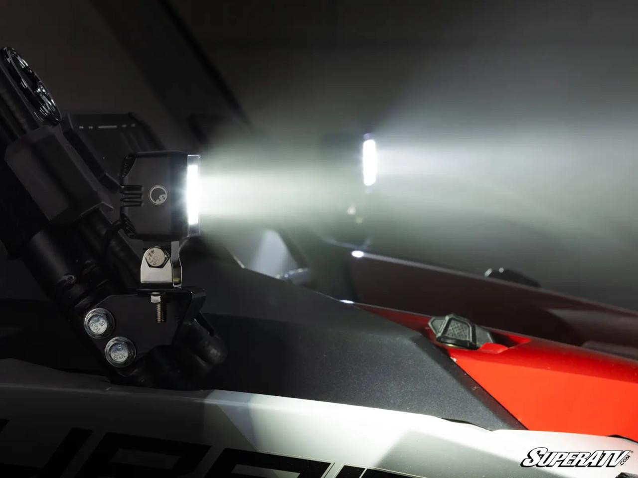 SuperATV 2" LED Cube Lights | UTV Source