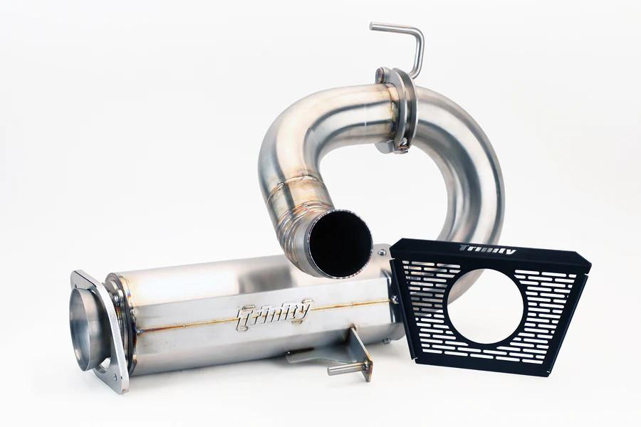 Trinity Racing Polaris RZR Pro R Center Exit Slip On Exhaust - TR-4185S