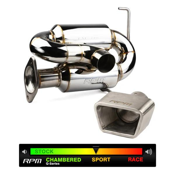 RPM Powersports Polaris RZR Pro R 3" DUAL Sport Muffler with 3" Tip