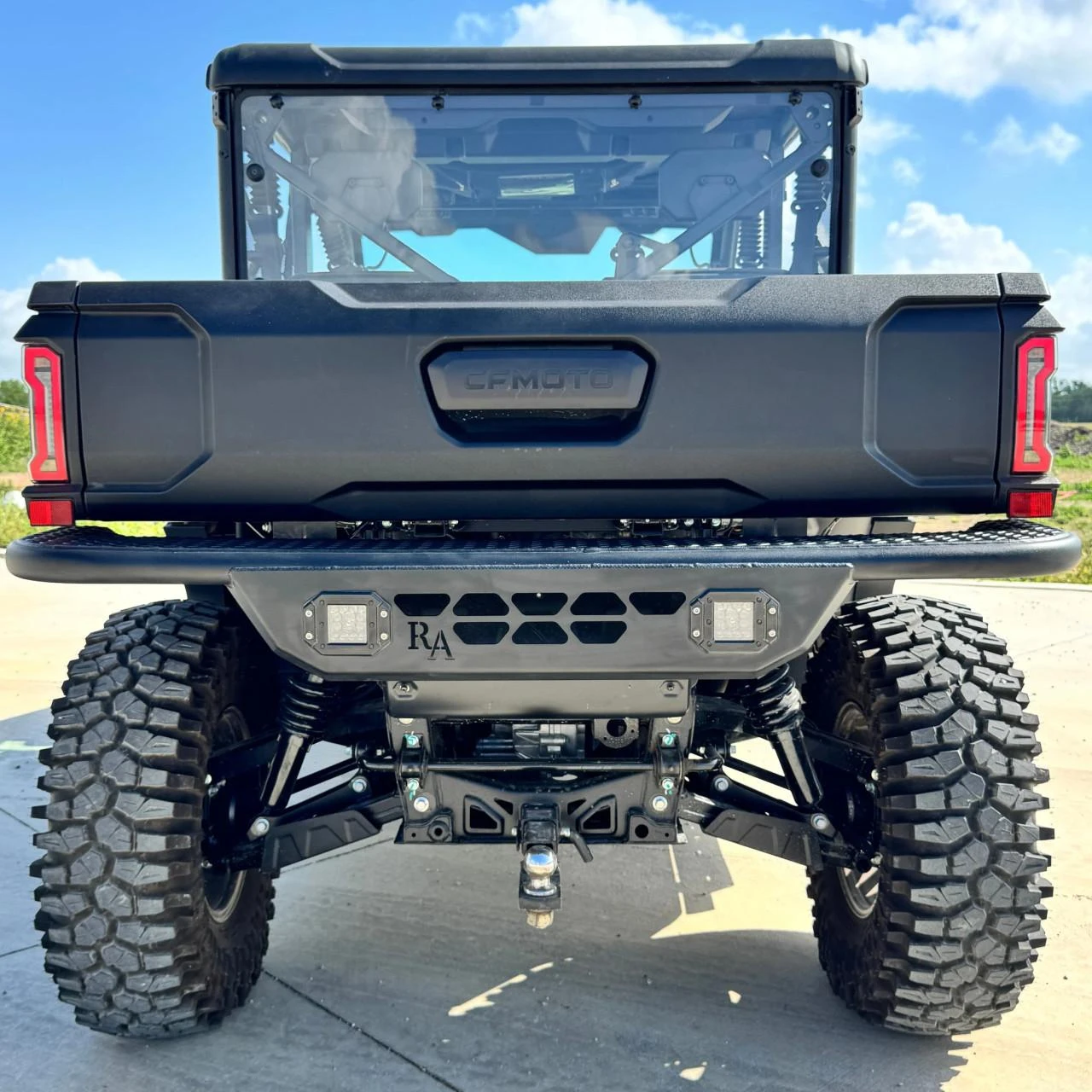 Ranch Armor CFMoto UForce U10 Pro Rear Bumper | UTV Source