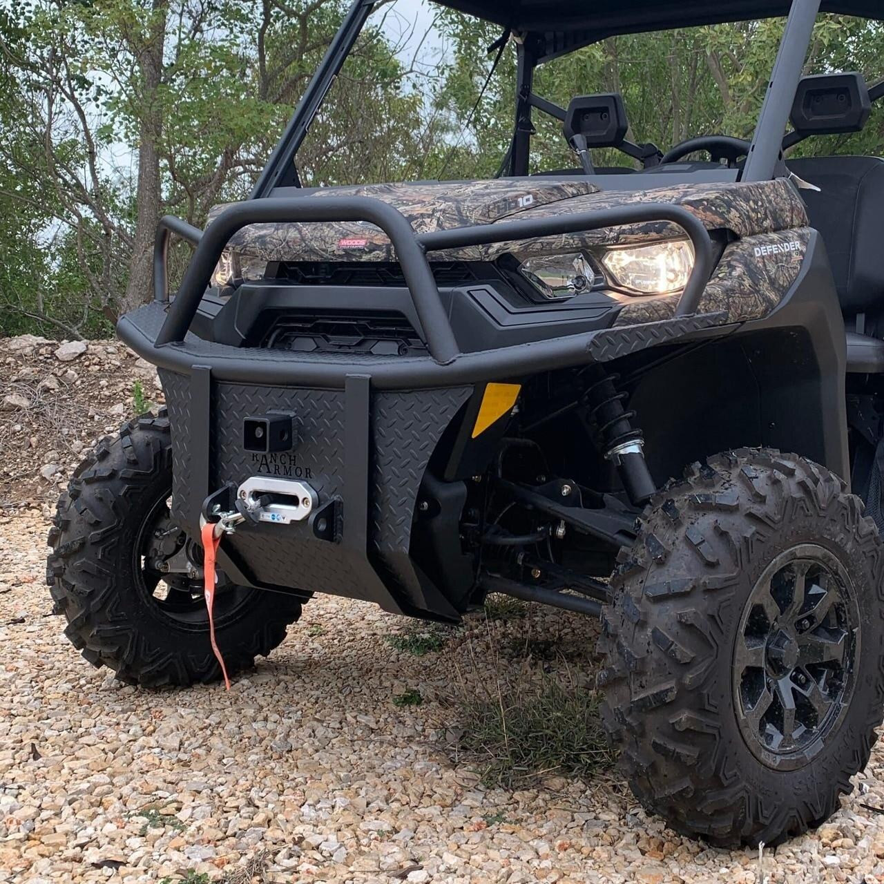 Ranch Armor Can-Am Defender Rear Bumper (CB12) | UTVSource.com