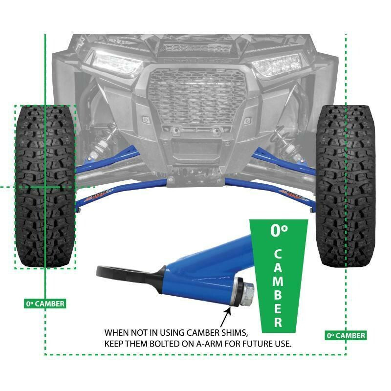 Buy ZBroz Racing RZR RS1 A-Arm Kit, Forward Camber Adjustable at UTV ...
