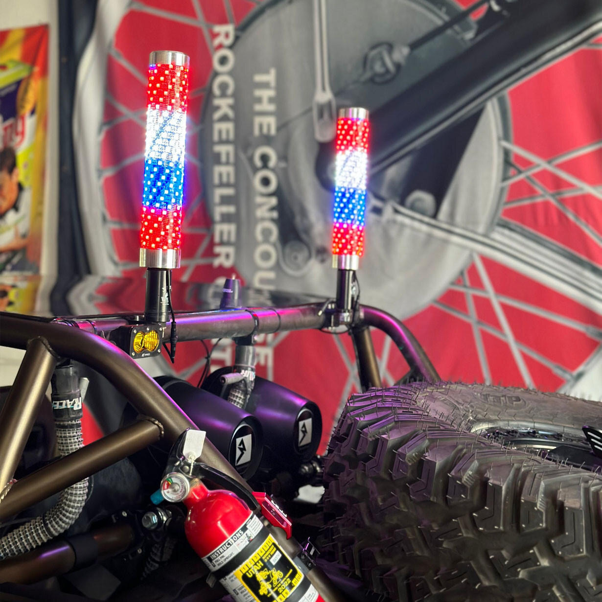 5150 Whips Nitestick UTV Fat Whip (Pair) - WH-1701P
