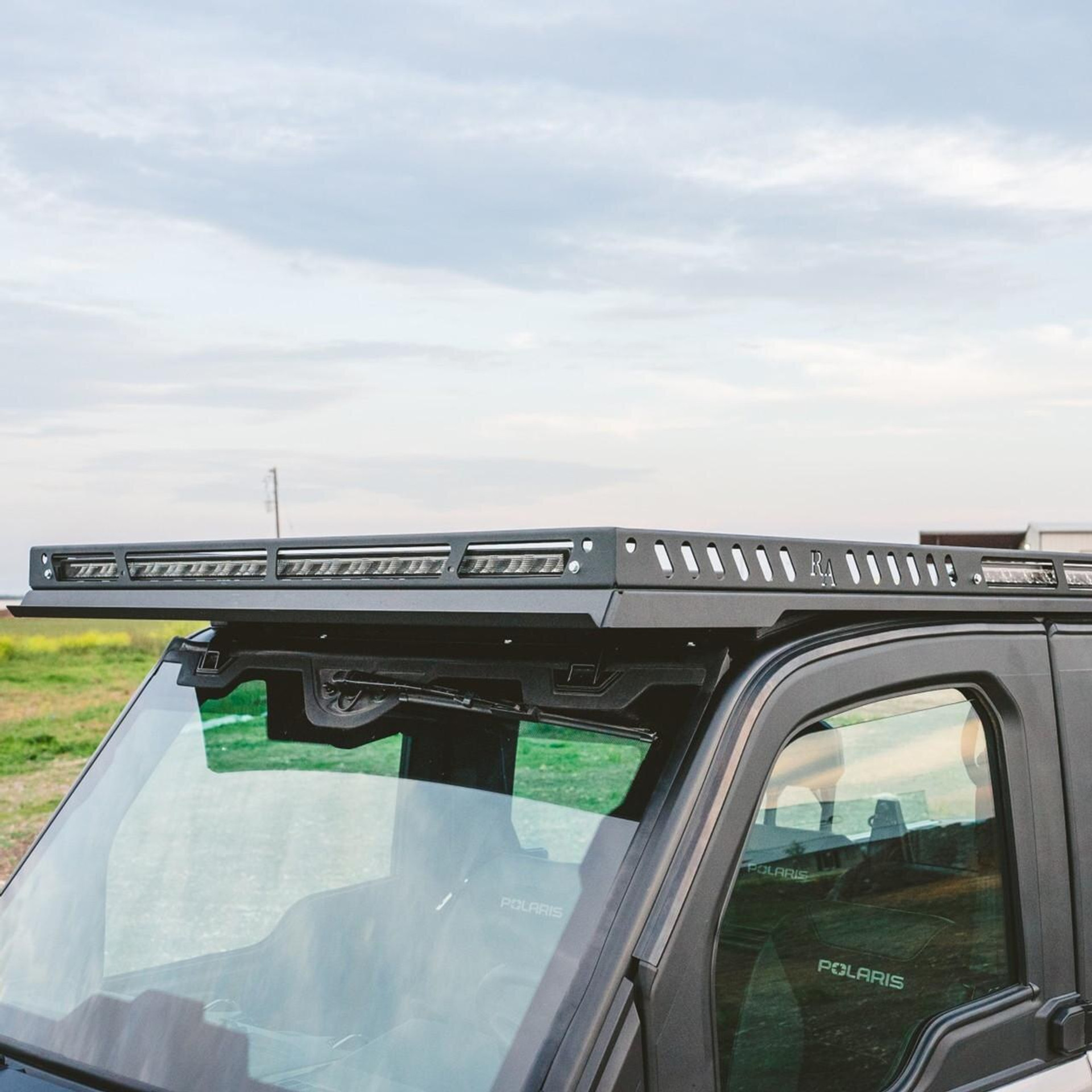 Ranch Armor Polaris Ranger 1500 Crew Cab Metal Top Open Cab
