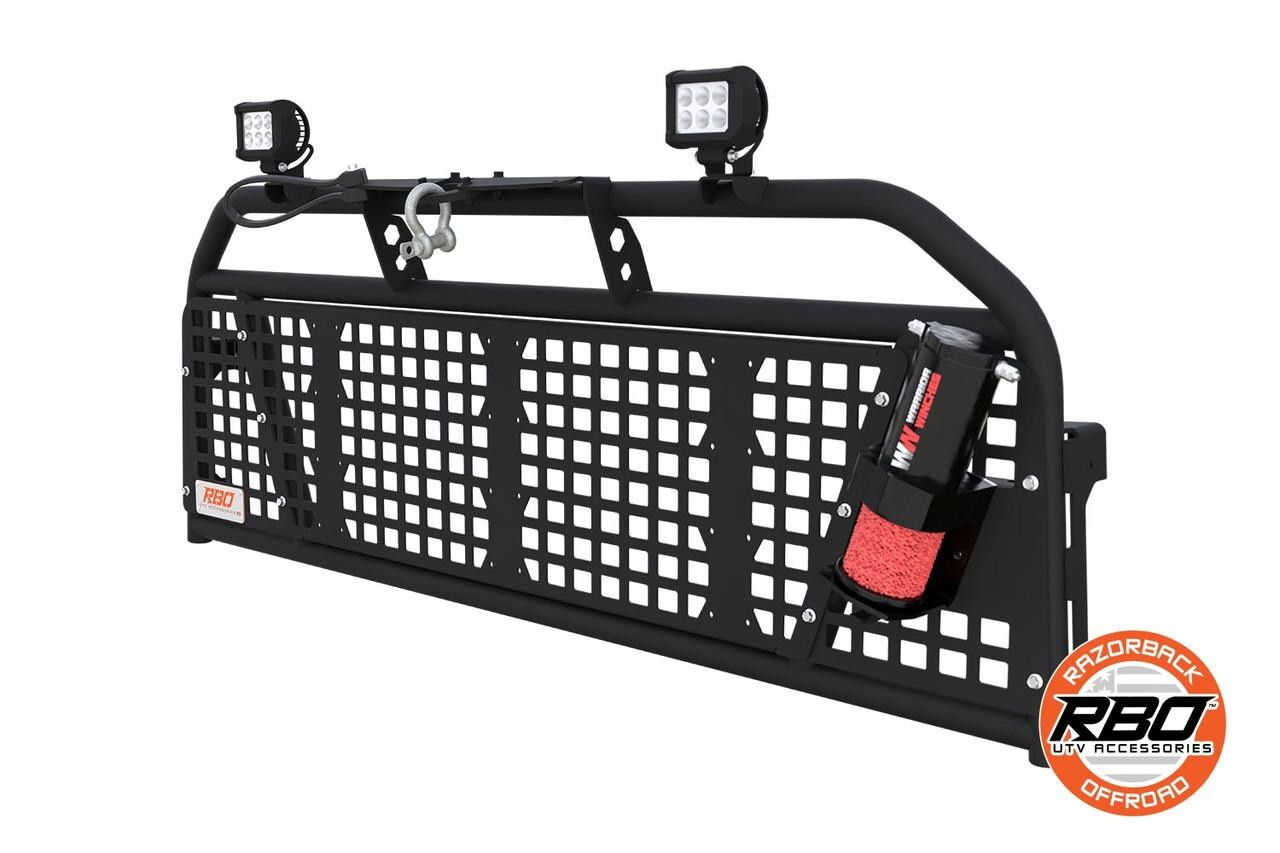 Razorback Offroad RBO Polaris Ranger XD 1500 Sidepuller Winch Rack ...