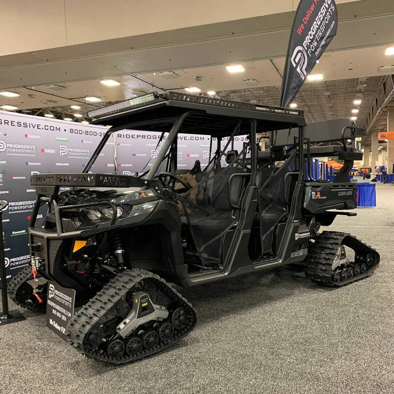 Ranch Armor Can-Am Defender Quick Connect High Seat | UTVSource.com