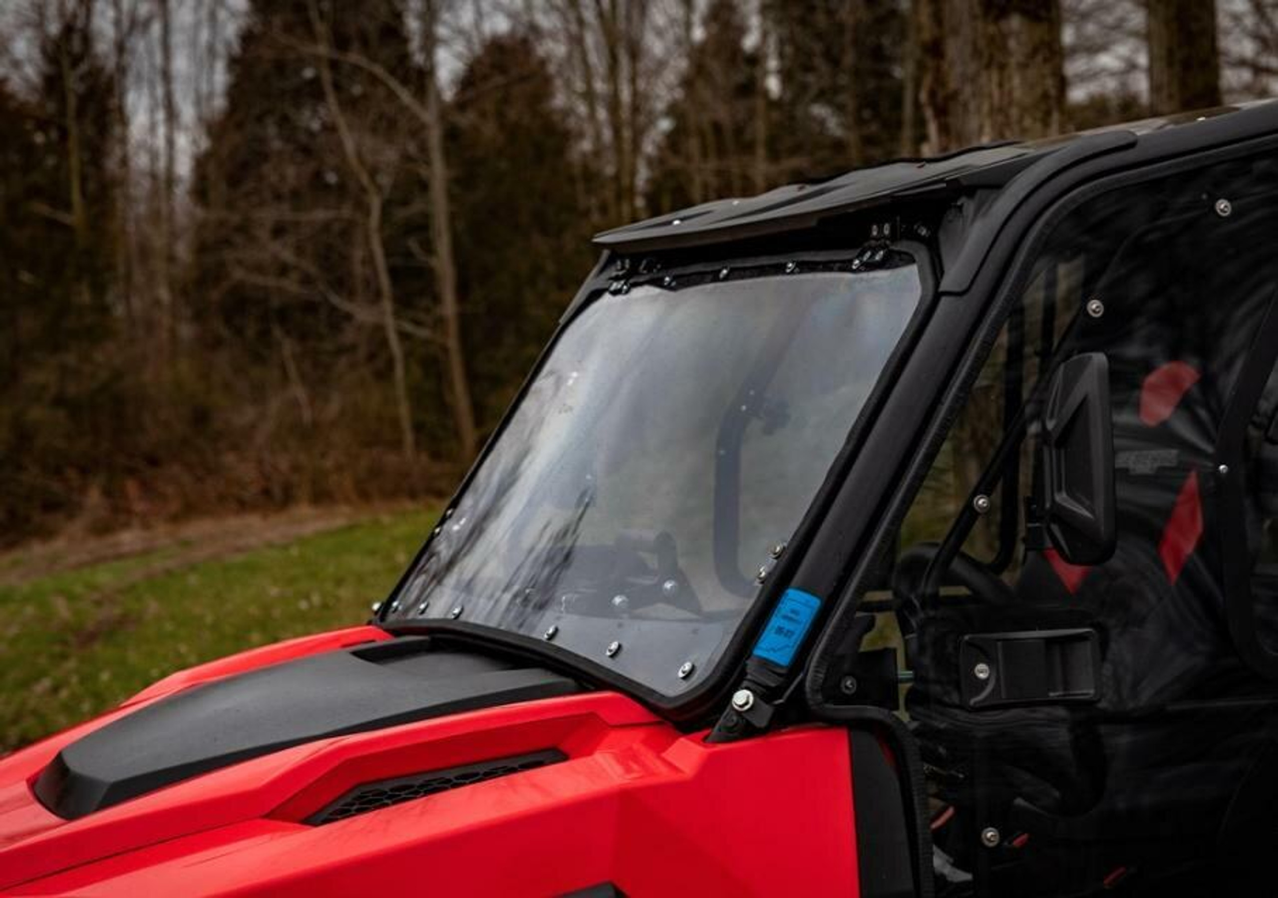 Buy Superatv Polaris General Xp 1000 Scratch Resistant Flip Windshield