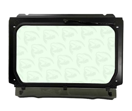 UTVZilla Polaris RZR Pro XP / Turbo R Black Vented Glass Windshield w ...
