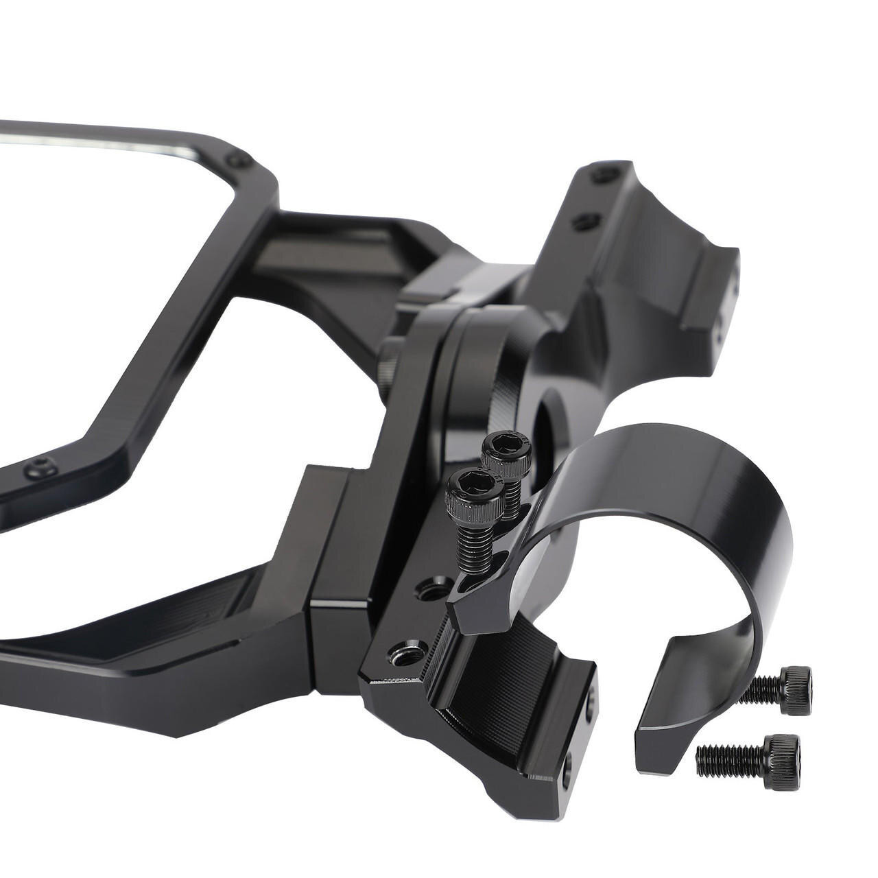 Chupacabra Offroad Cuero Race UTV Side Mirror Set (w/ LED Light Mount)