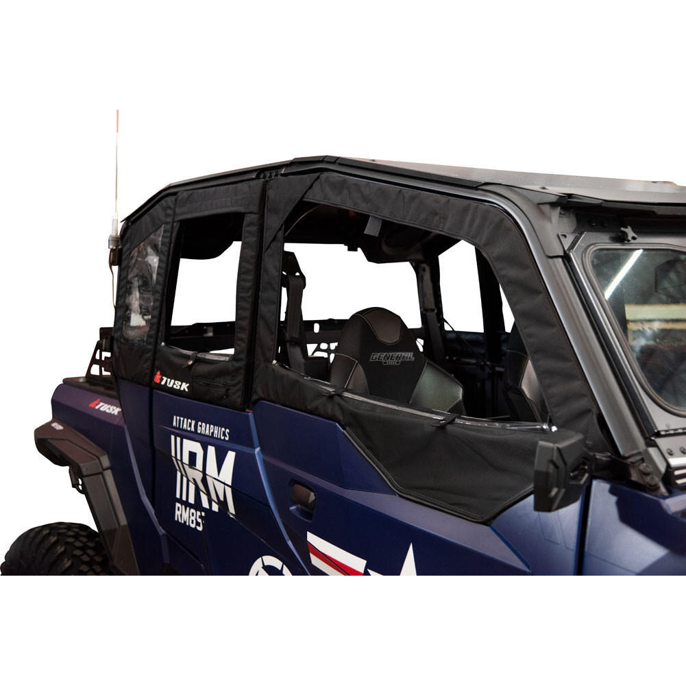 Tusk Polaris General XP4 1000 / 4 1000 Soft Upper Doors - 2022470006