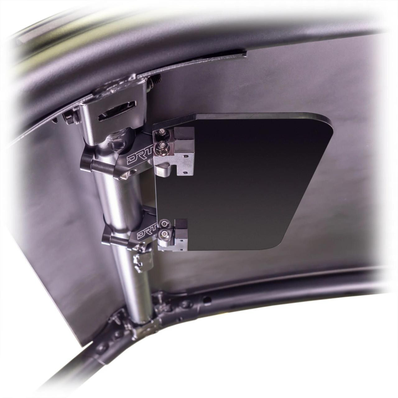 DRT Motorsports Universal Billet Sun Visor Kit - 10005SV01201-MAIN