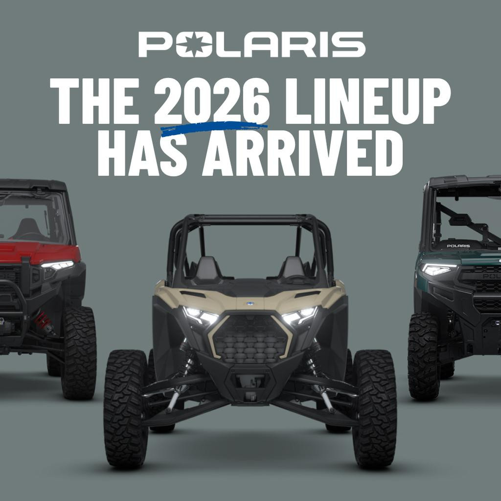 Polaris Unveils 2026 Off-Road Lineup: RANGER 500, Sportsman, GENERAL ...