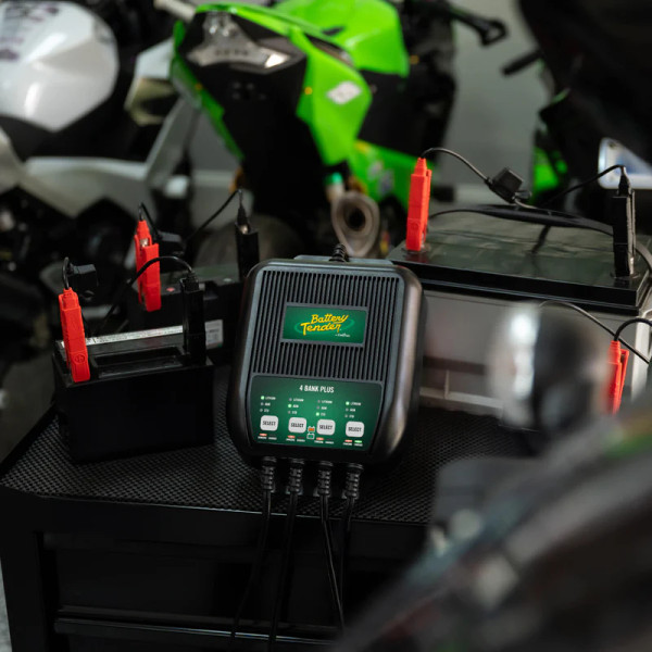 Battery Tender 4-Bank 12V 1.25 Amp Battery Charger and Maintainer