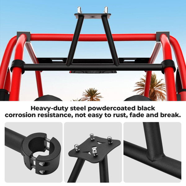 Kemimoto Polaris XP 1000 Spare Tire Carrier Mount and Side