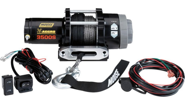 Moose Offroad Aggro Winch Kit - 104306-MAIN