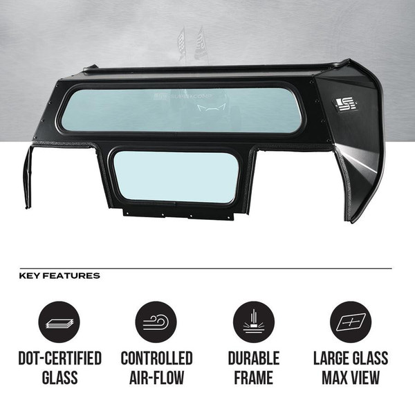 Super Comp USA Polaris RZR Pro R Rear Windshield