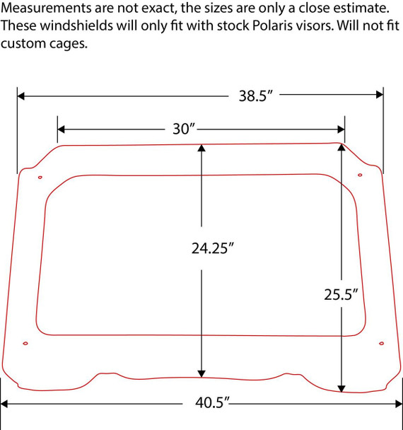Buy Utvzilla Polaris Rzr Vented Glass Windshield W Wiper At Utv Source