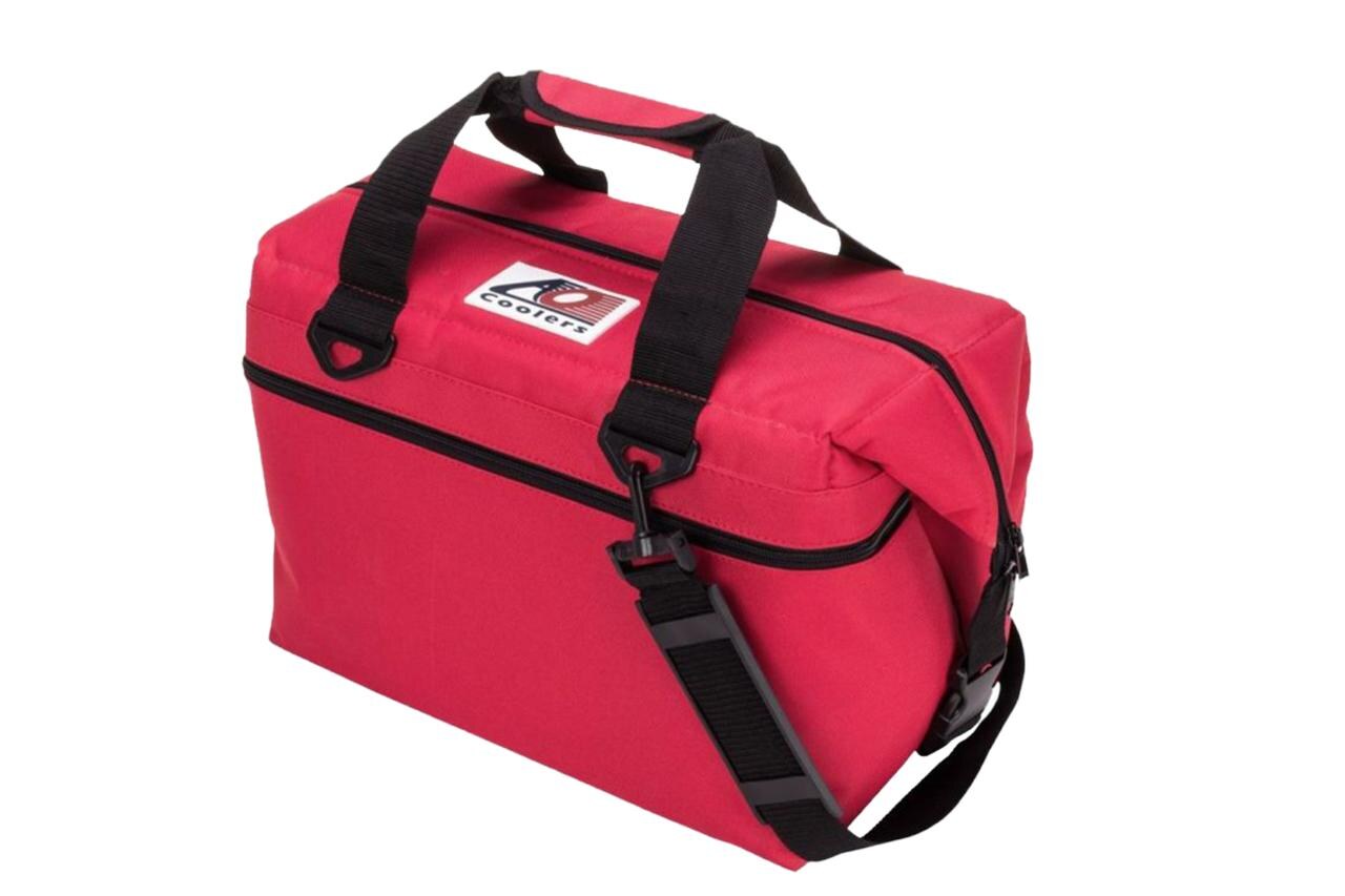 Buy AO Coolers 24 Pack Canvas Series Cooler (Red) at UTV Source. Best ...