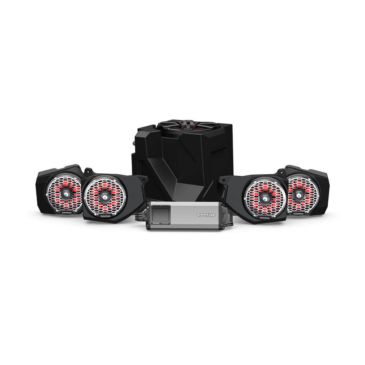 Buy Rockford Fosgate Polaris Ranger Audio System For Ride Command