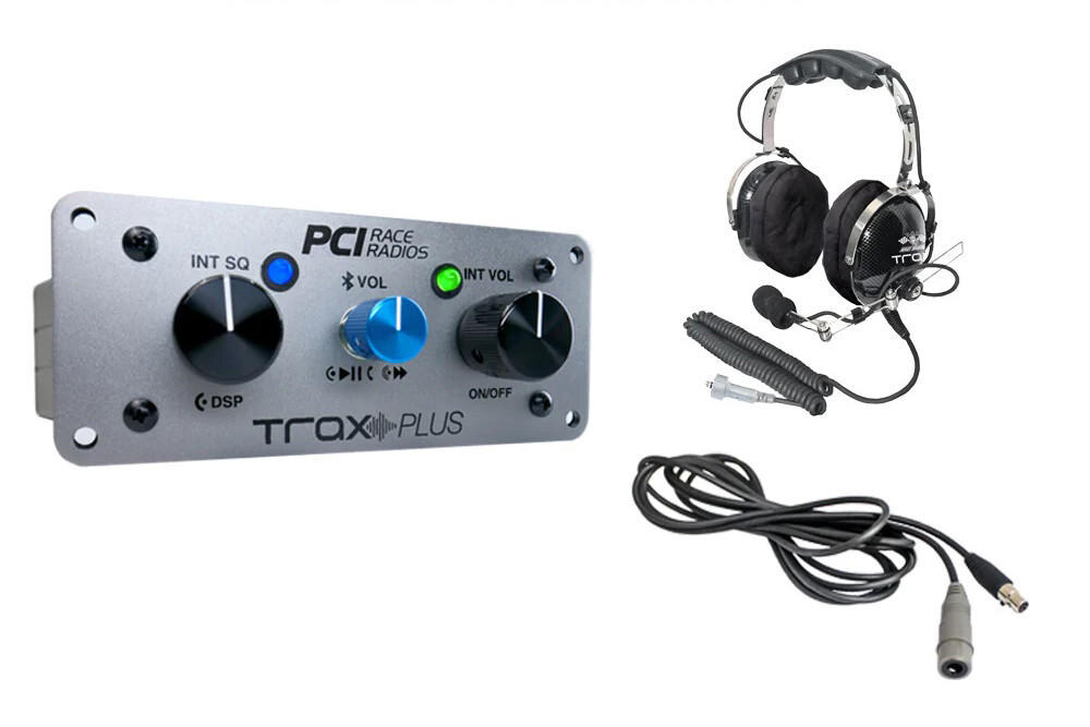 Buy Pci Race Radios Trax Plus Supreme Package Intercom And Headset