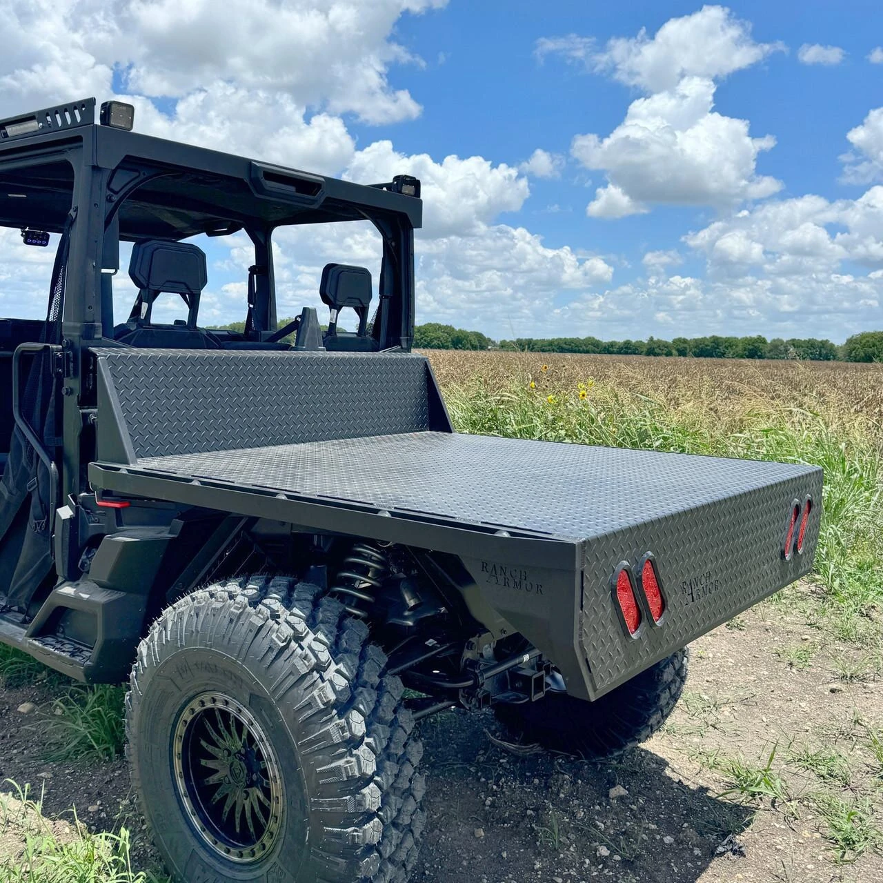 Ranch Armor Polaris Ranger XD 1500 Aluminum Flatbed - PFB50-1
