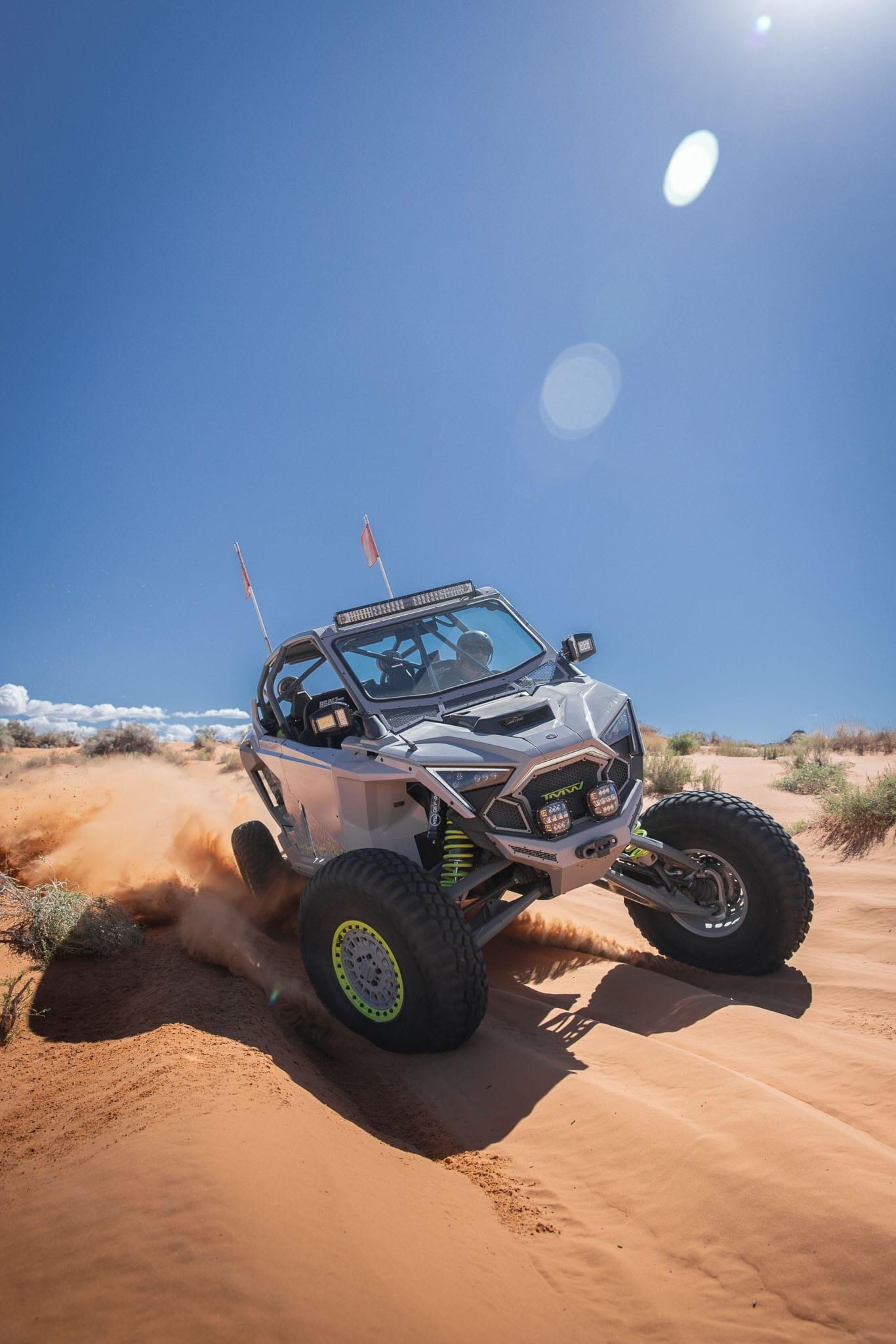 Let's Take It Over The Edge With Billy Slades Polaris RZR Turbo R - UTV ...