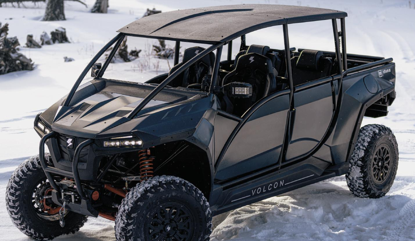 The Volcon Epowersports Stag UTV: Power, Performance and Electric ...