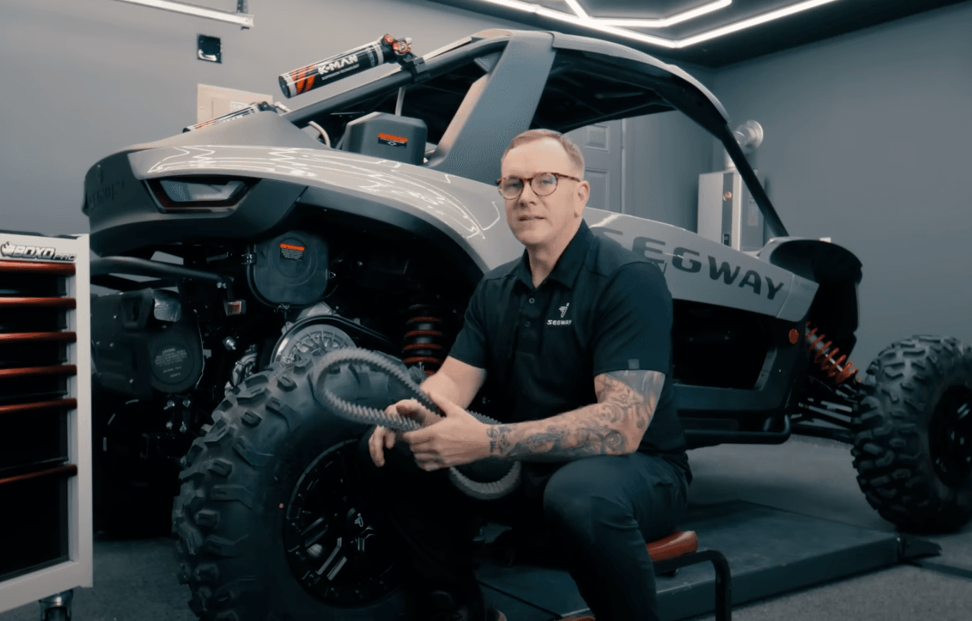 Segway Villain SX10 Drive Belt Change How To with Jake in Segway Tech ...