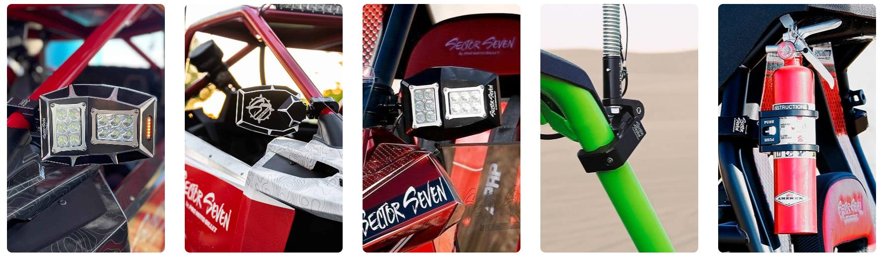 Sector Seven Mirrors Available At UTVSource.com - UTV Source