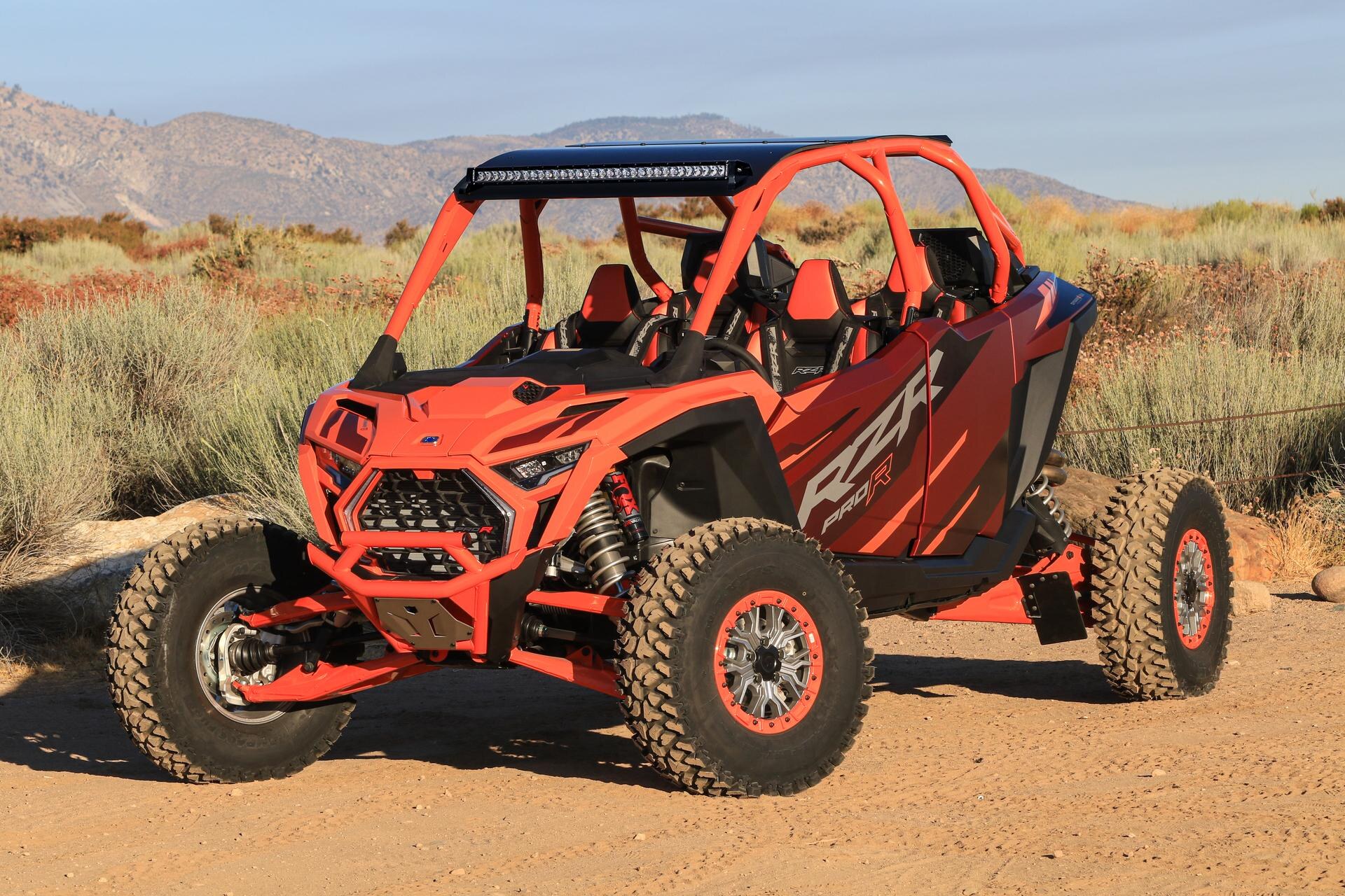PERFORMANCE PROTECTION: POLARIS INTRODUCES RZR PRO R FACTORY-ARMORED ...