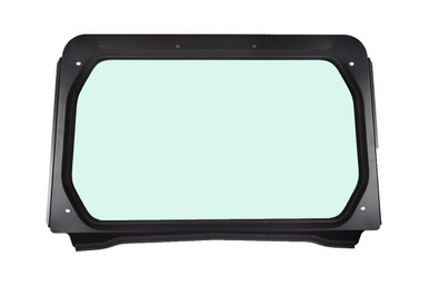 UTVZilla Polaris RZR 170 Full Glass Windshield - ZL-RZ170-WS-GLS-BLK-N