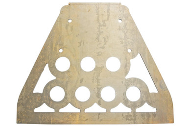 Lone Star Racing Polaris RZR XP 1000 Rear Frame Skid Plate - 7551SUS510 ...