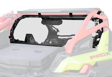 SuperATV Polaris RZR Pro R Rear Vented Windshield - RWS-P-PROR-V-76-MAIN